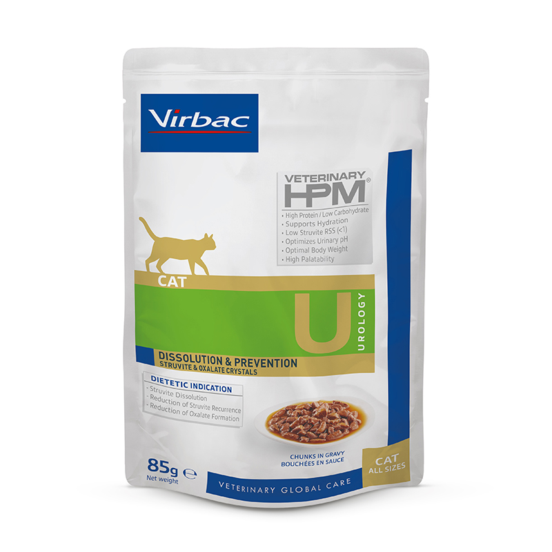 Virbac Cat Urology Wet Food for Struvite Dissolution