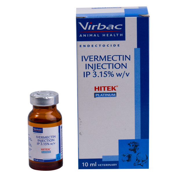 Ivermectin injection IP 3.15% w/v | HITEK PLATINUM INJECTION