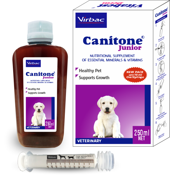 CANITONE® Jr. is a growth-enhancing supplement for young ones